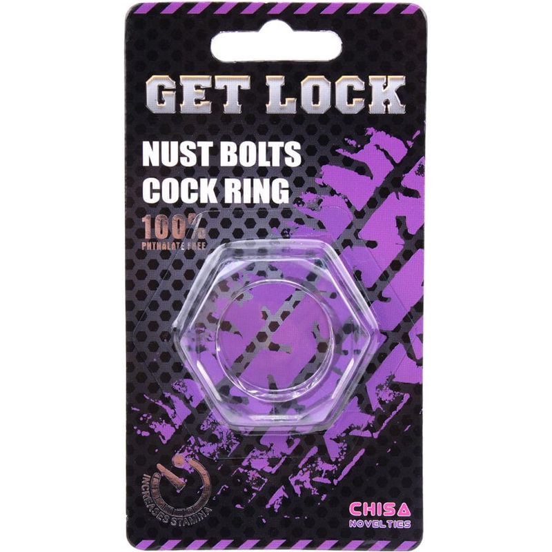Erection Ring - Get Lock - Nust Bolts – Sensations Plus