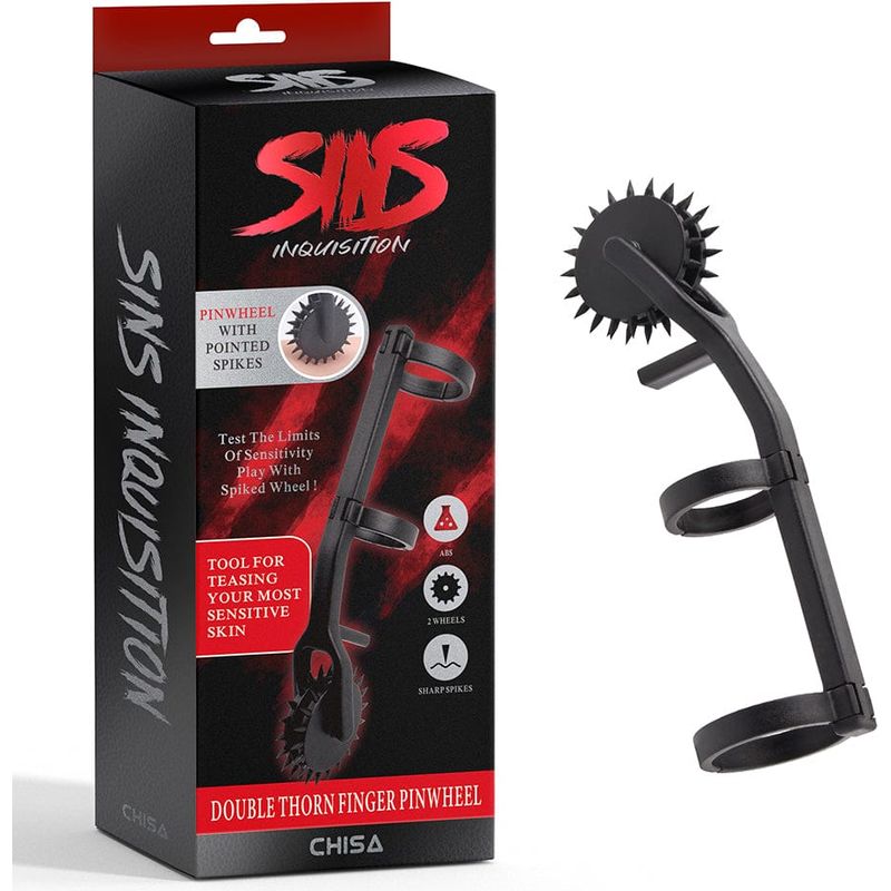 Fetish - Sins Inquisition - Double Thorn Finger Pinwheel – Sensations Plus