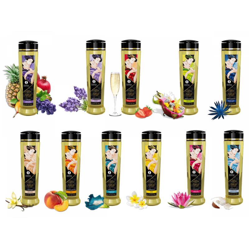 Massage Oil - Shunga | Sensations Plus – Sensations Plus